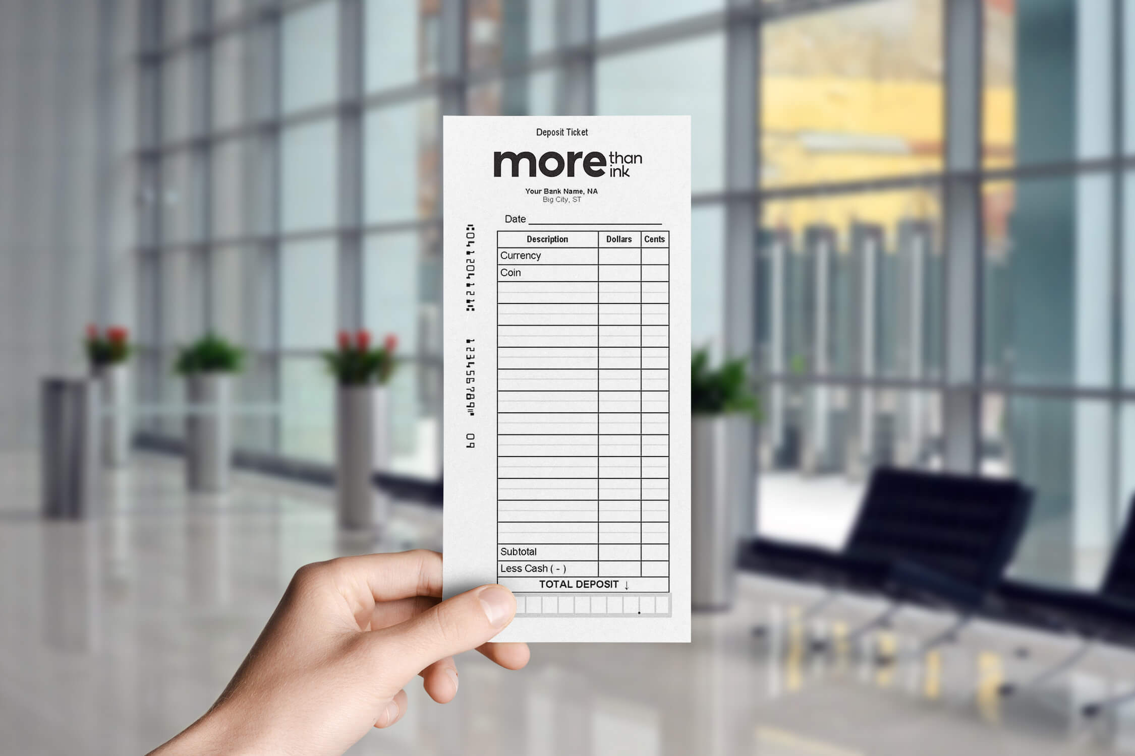 Deposit Slips - tpc - more than ink